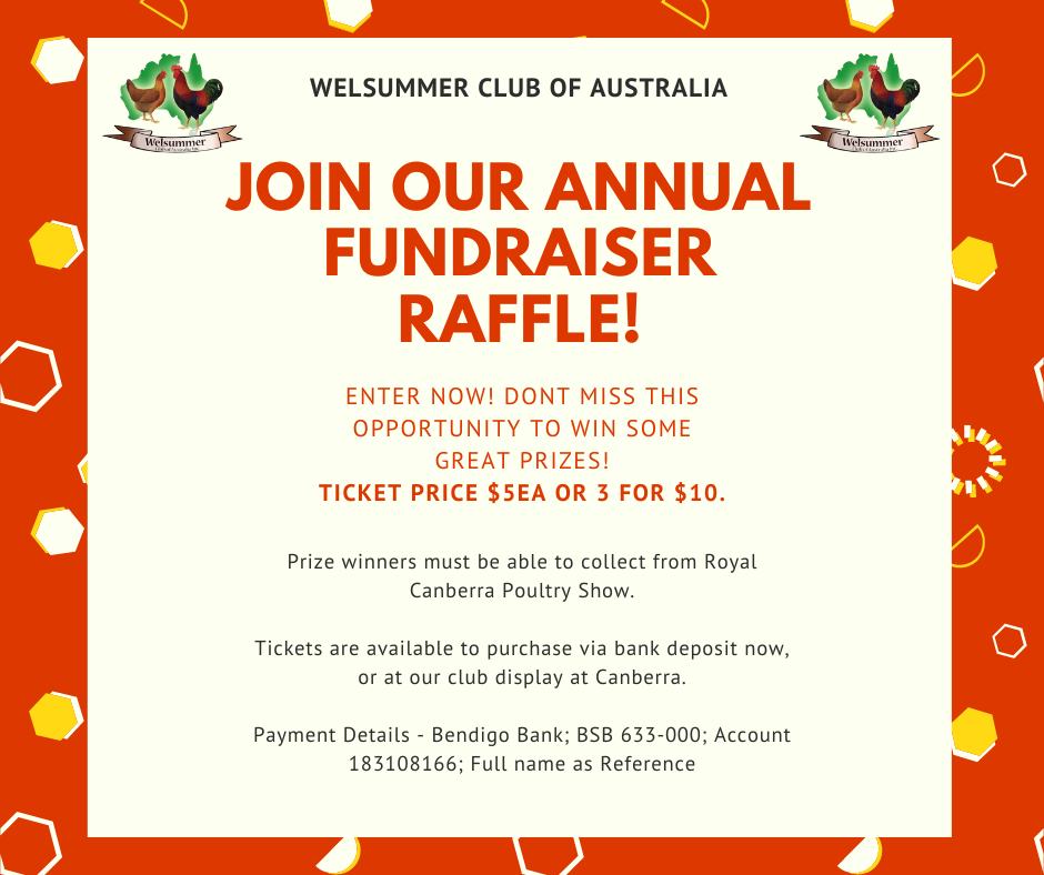 Raffle – Welsummer Club Australia